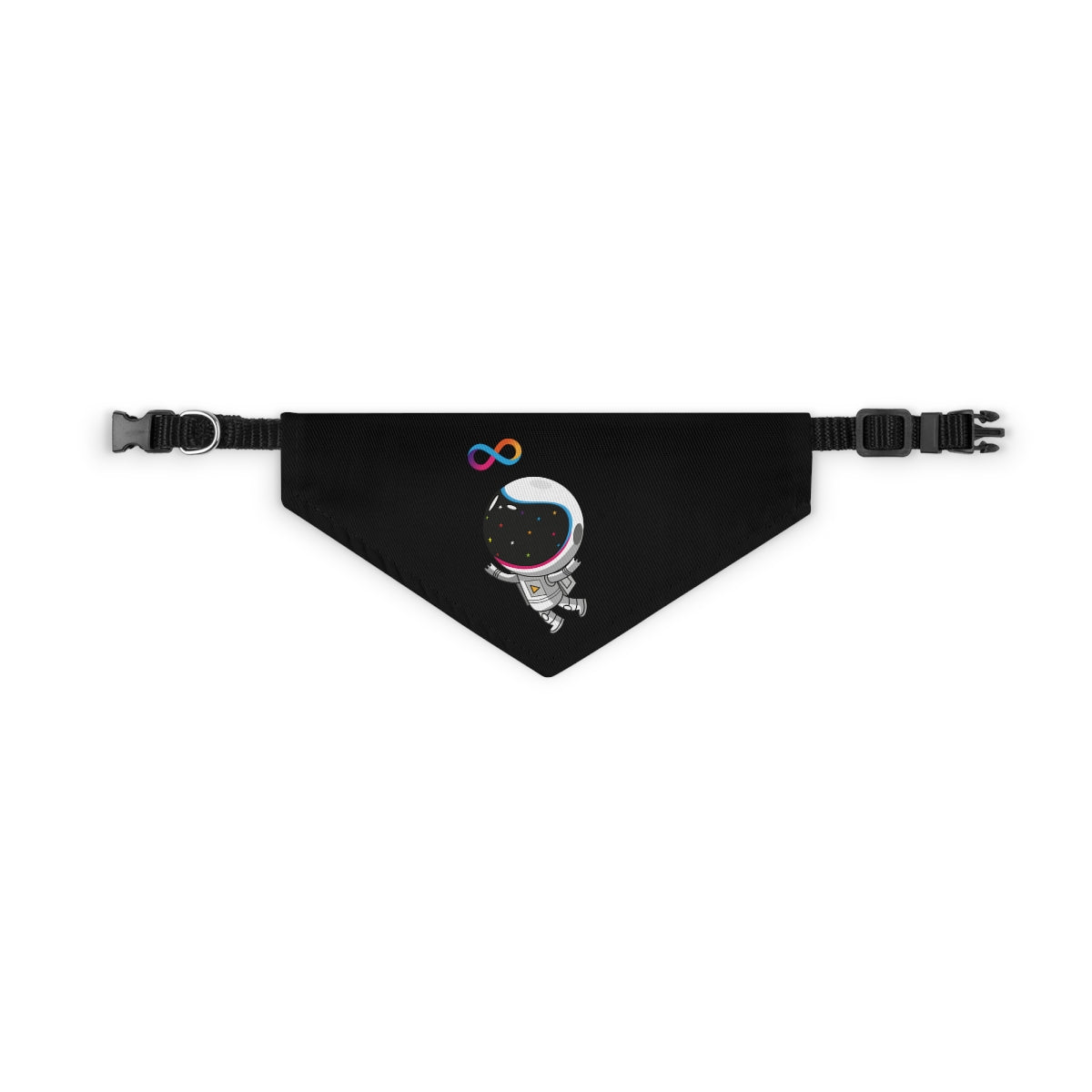 Astronaut Pet Bandana Collar – ∞ Vibes